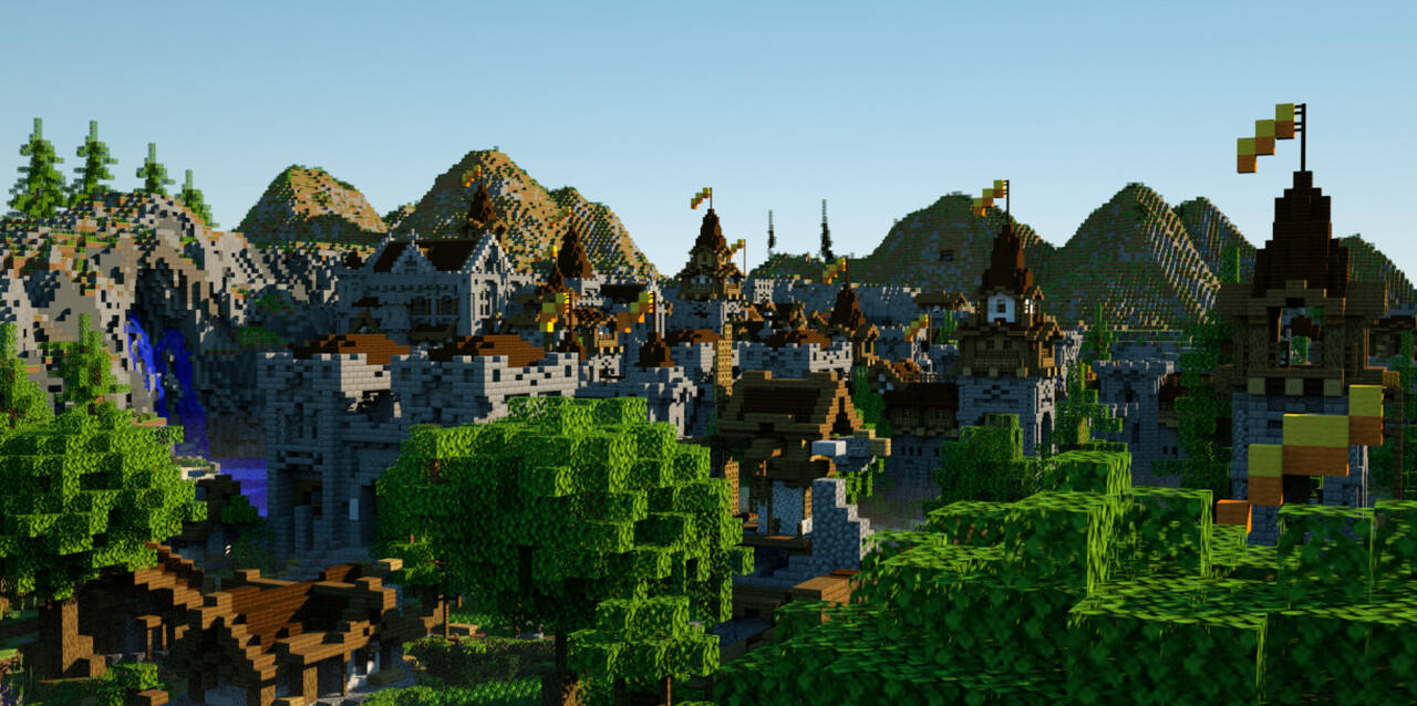 Large Medieval Spawn - Kingdoms of Argus Minecraft Map