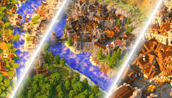 Large Medieval Spawn - Kingdoms of Argus Minecraft Map