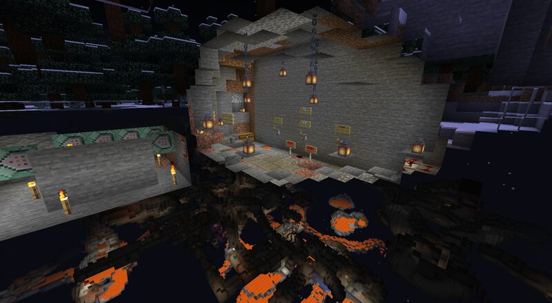 PvP practice map against mobs on 1.17.1 Minecraft Map