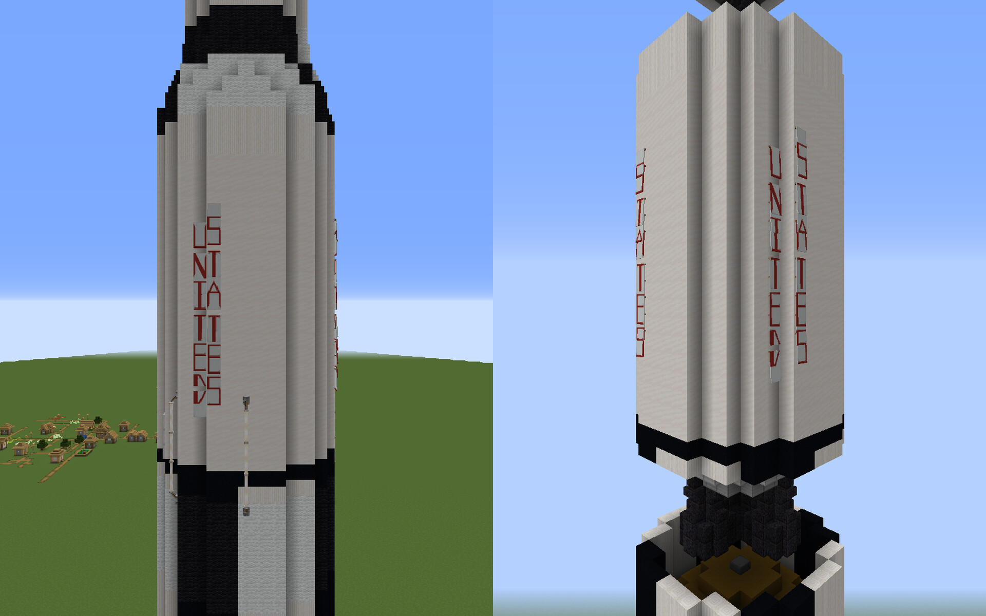 NASA Saturn V Rocket (1.16.5 Java Edition) Minecraft Map