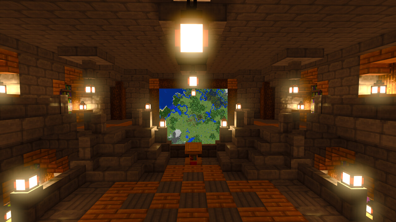 City Development & Nether Rail way Minecraft Map