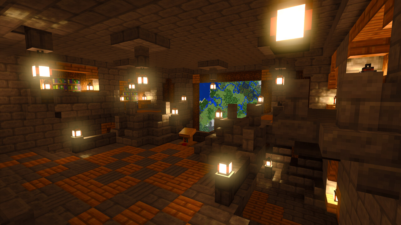 City Development & Nether Rail way Minecraft Map