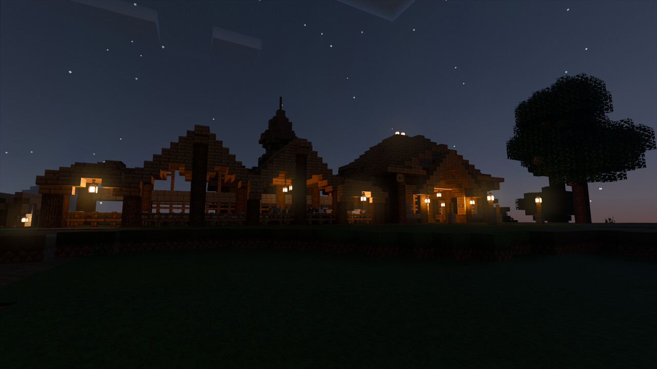 City Development & Nether Rail way Minecraft Map