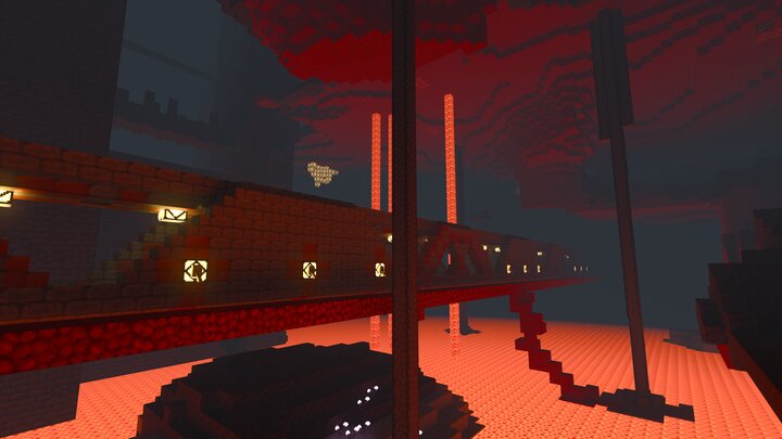 City Development & Nether Rail way Minecraft Map