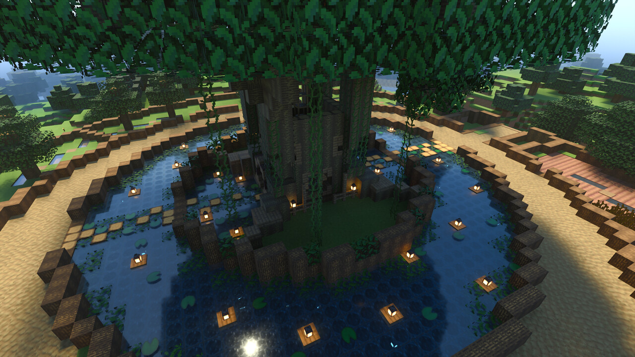 City Development & Nether Rail way Minecraft Map