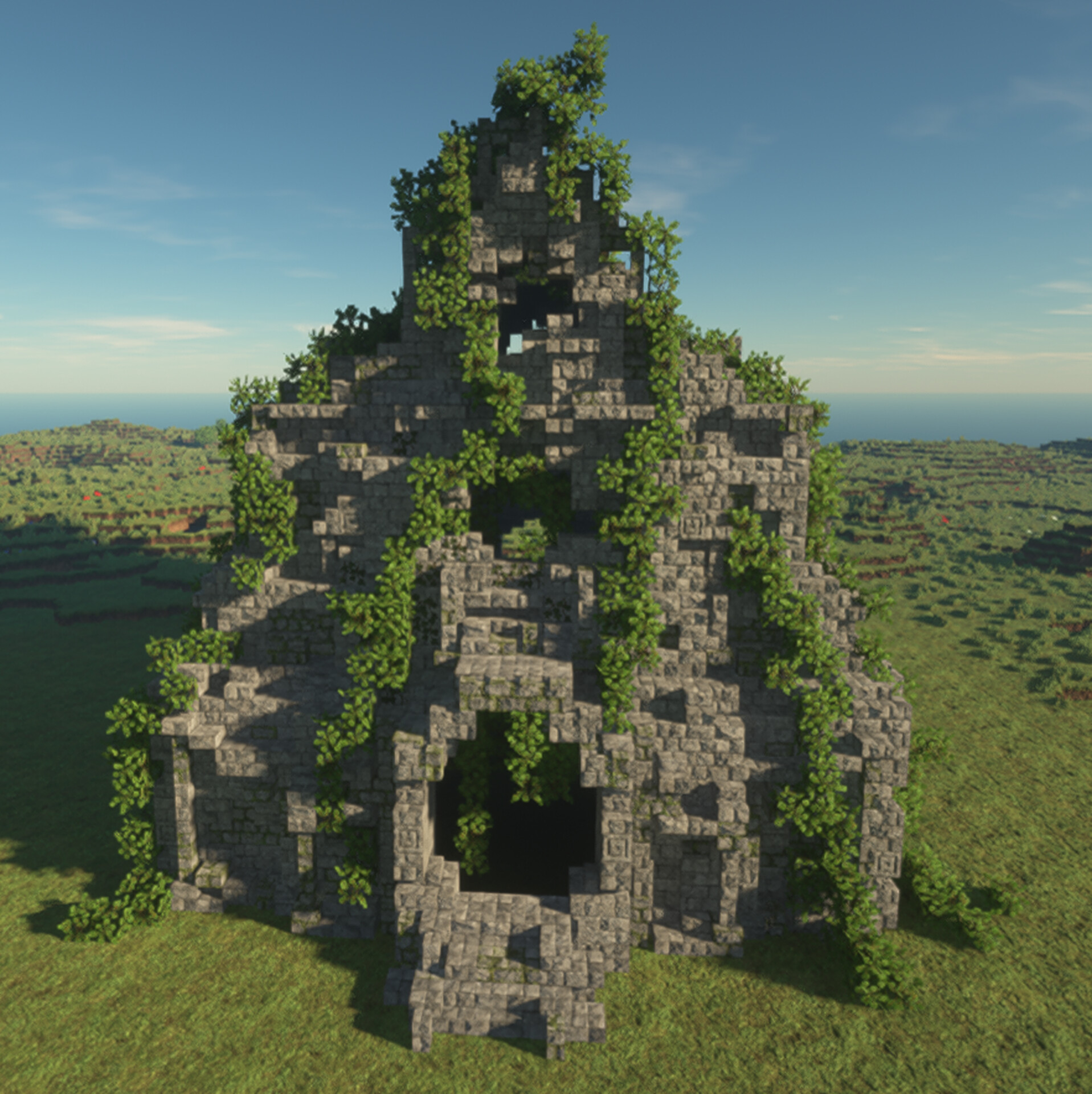 Abandoned Temple 1 Hour Speedbuild! Minecraft Map