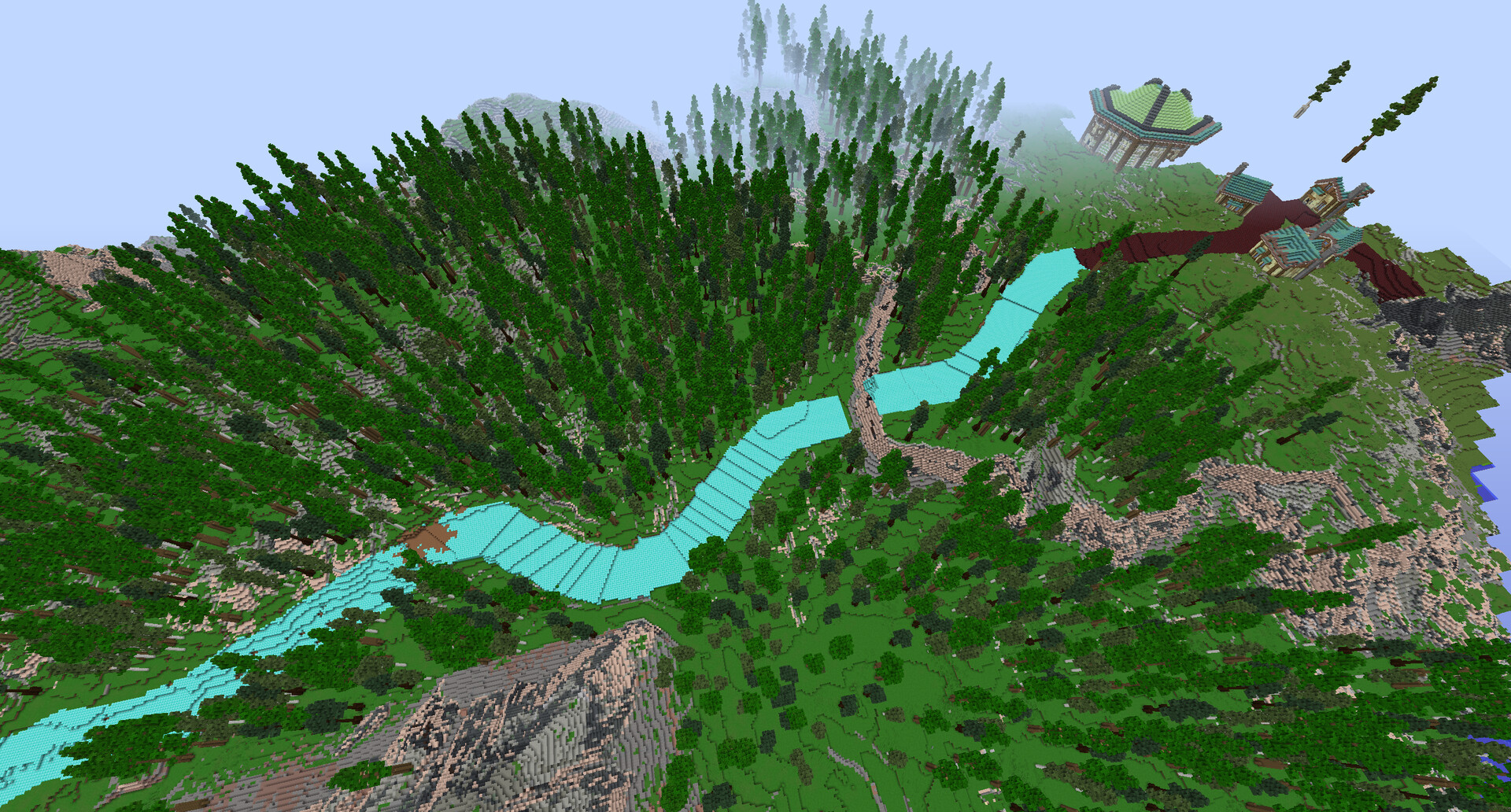 Pokemon Tungsten (3000x3000) Minecraft Map