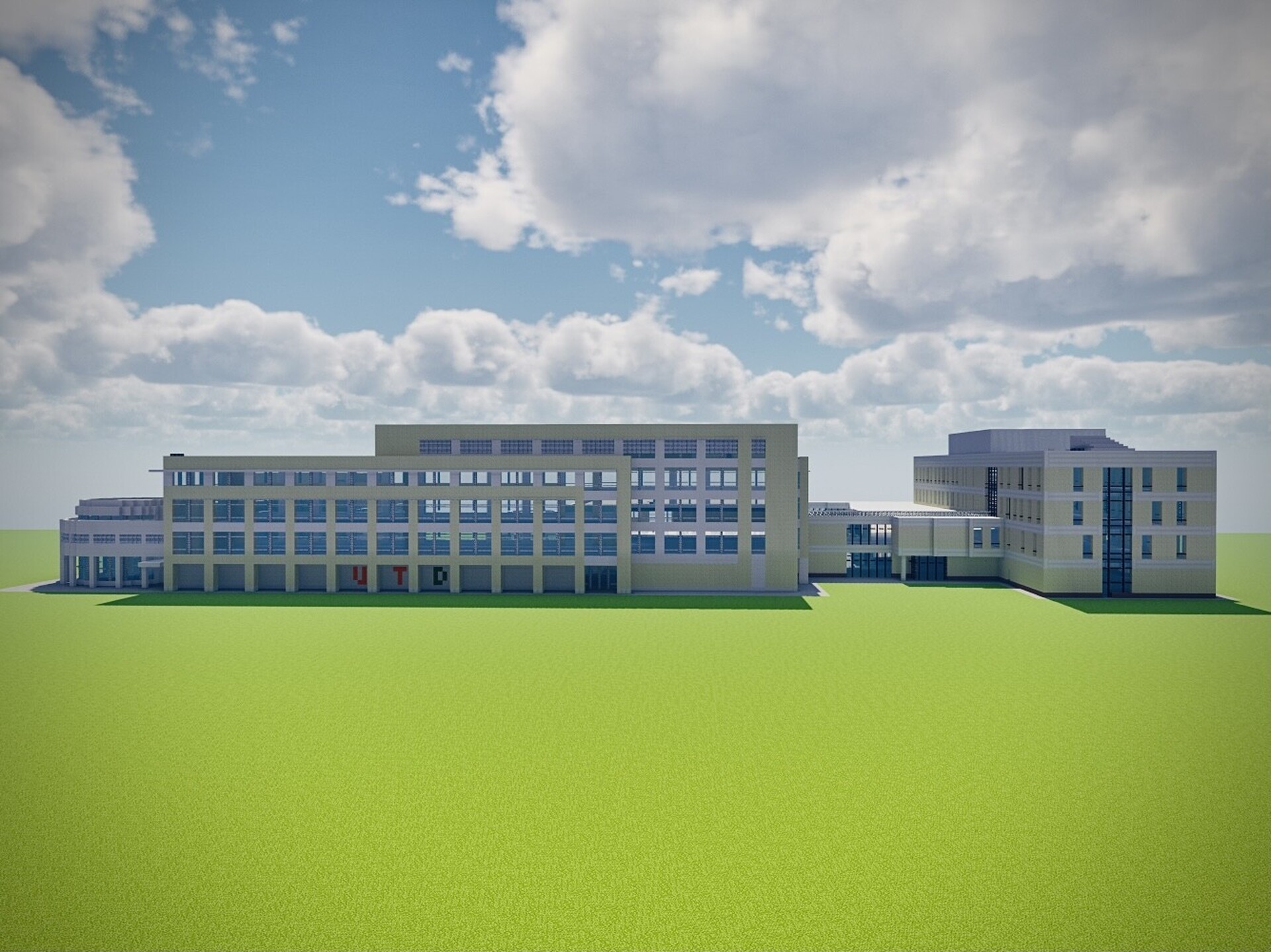 Naveen Jindal School of Management (JSOM), UT Dallas Minecraft Map
