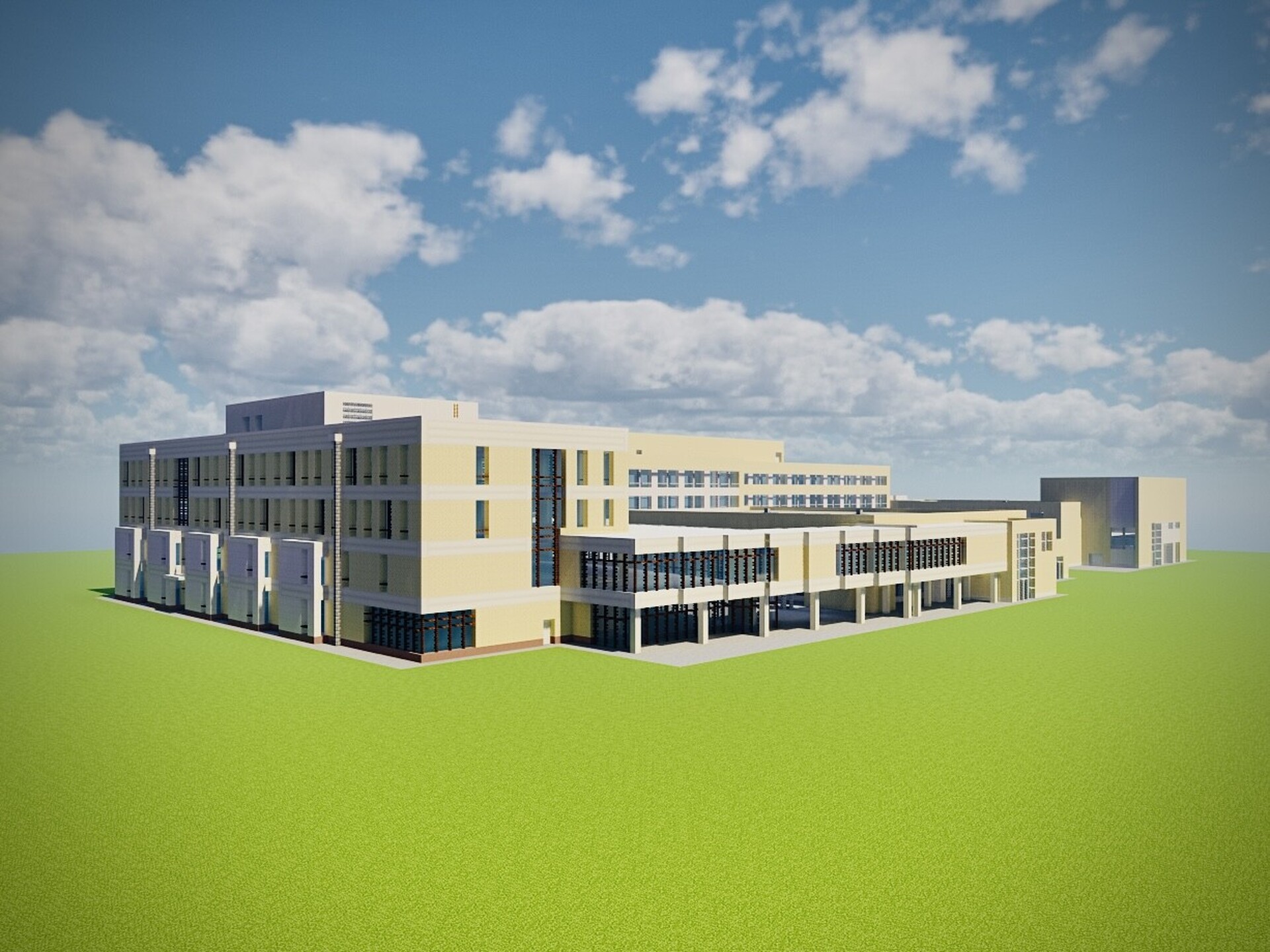 Naveen Jindal School of Management (JSOM), UT Dallas Minecraft Map