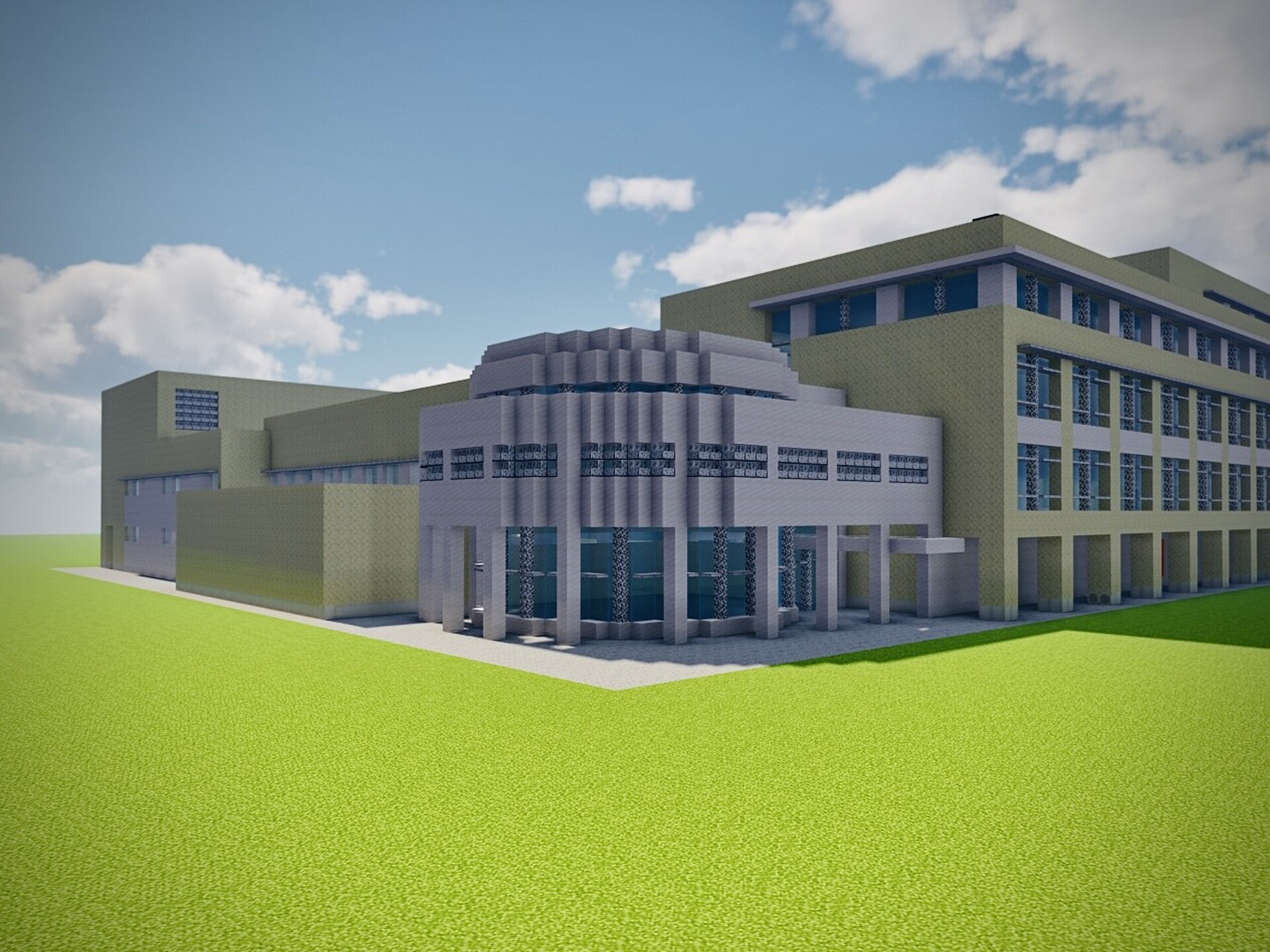 Naveen Jindal School of Management (JSOM), UT Dallas Minecraft Map