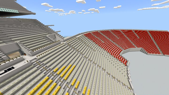 PHILIPPINE ARENA IN MINECRAFT 1:1 SCALE (Work in Progress) Minecraft Map
