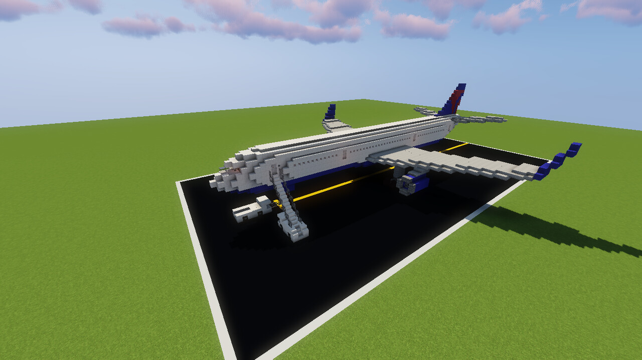 Boeing 757 Minecraft Map
