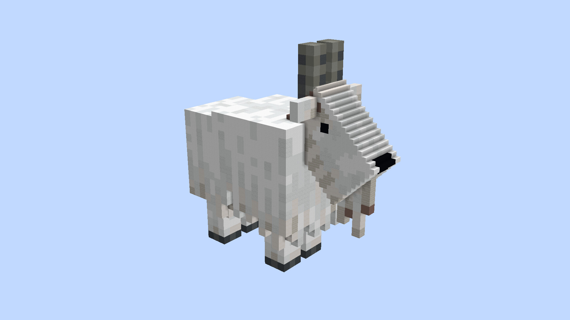 Goat Mob Statues Minecraft Map