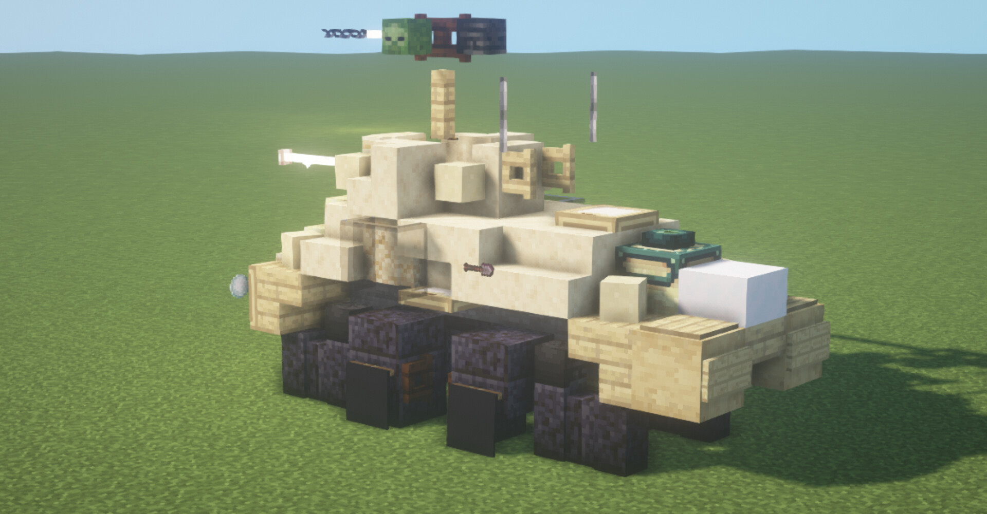 SARC Mk. VI (6pdr) (1.5:1 Scale) Minecraft Map