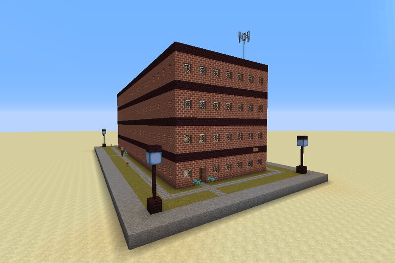 Military Barracks Accommodation 1.11.2 Minecraft Map
