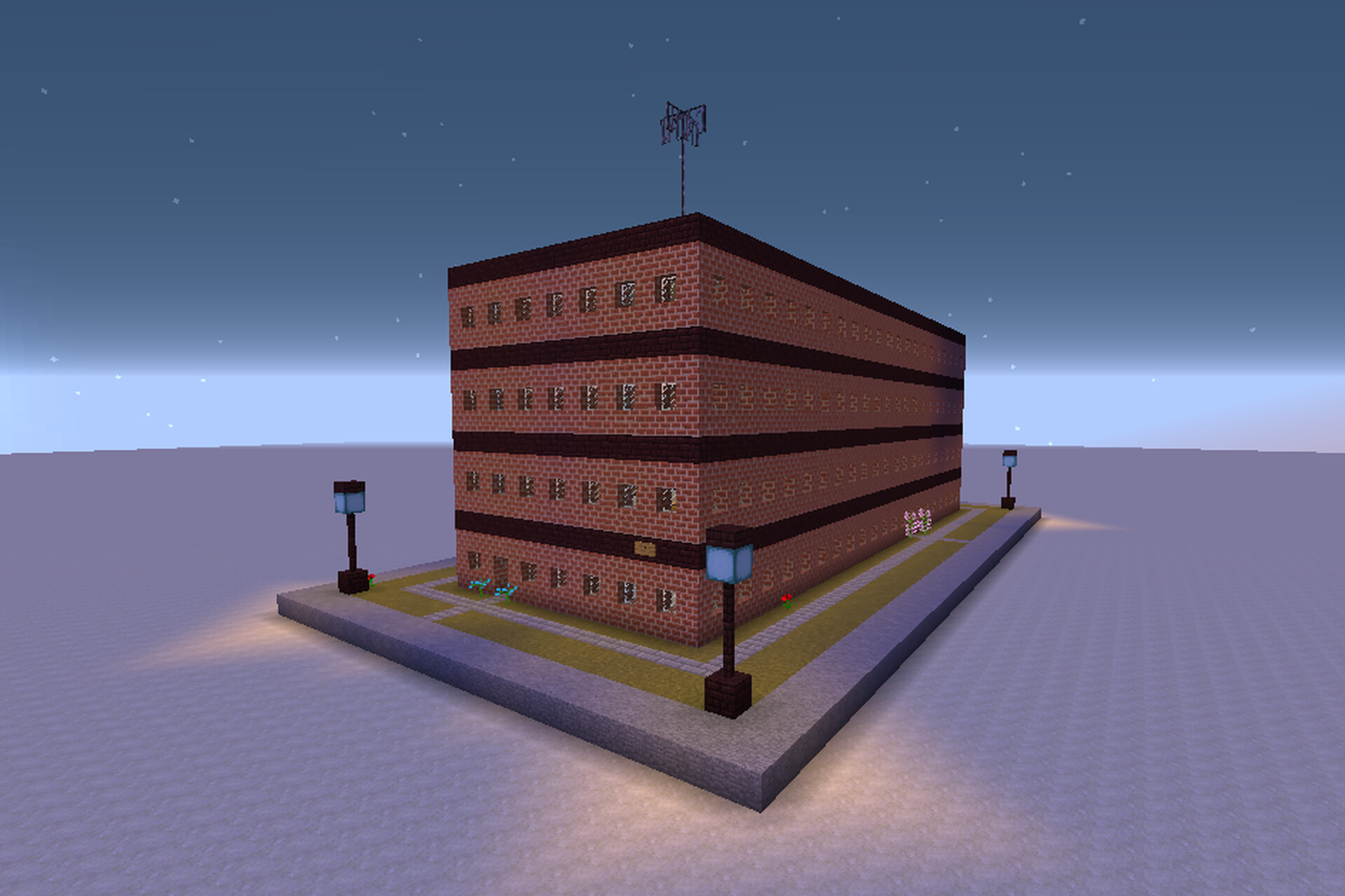 Military Barracks Accommodation 1.11.2 Minecraft Map