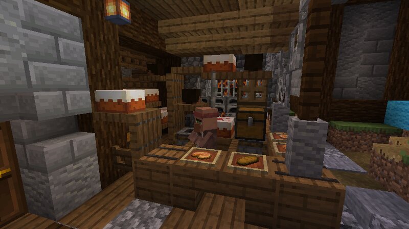 Medieval Bakers House (Bakery) - Build Idea - [World Download ...