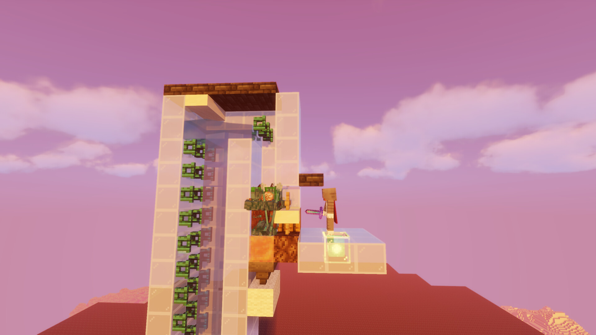 River-based Drowned Farm Tutorial - Easier in the Sky Version Minecraft Map