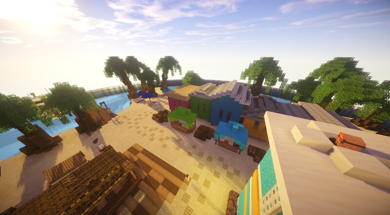 Beach Island Hide & Seek Minecraft Map
