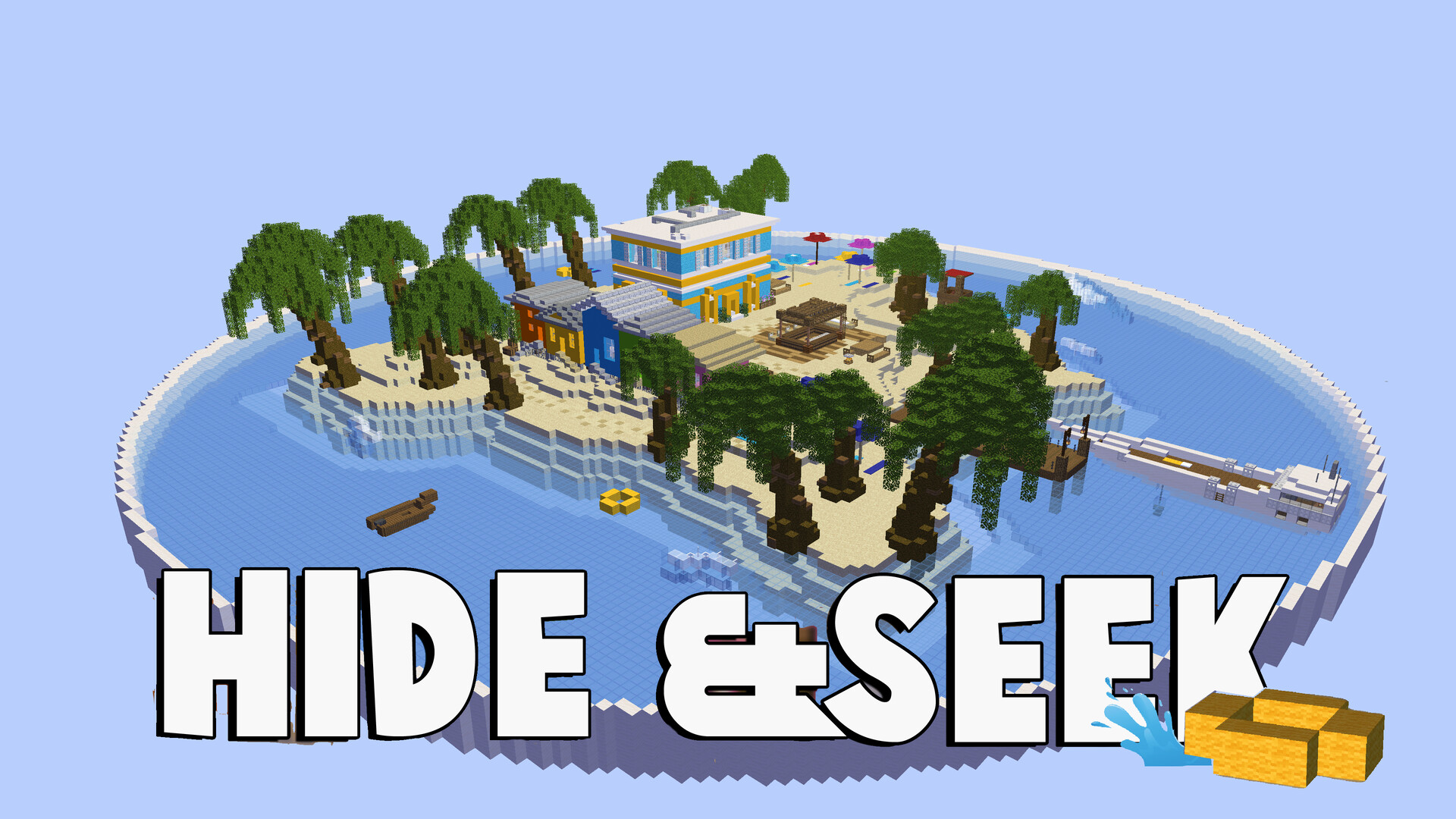 Beach Island Hide & Seek Minecraft Map