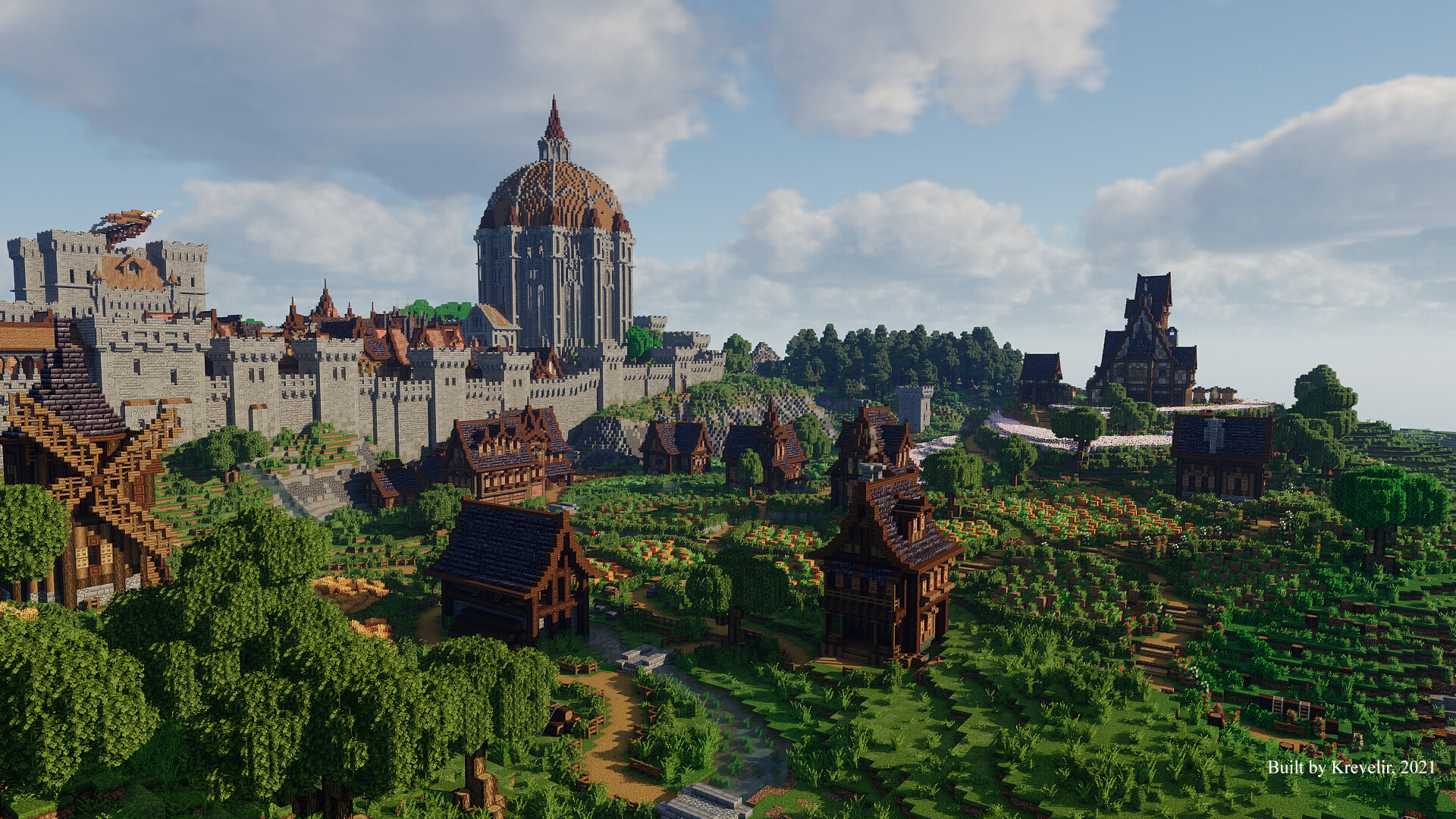 Andreth | A Medieval Town Minecraft Map