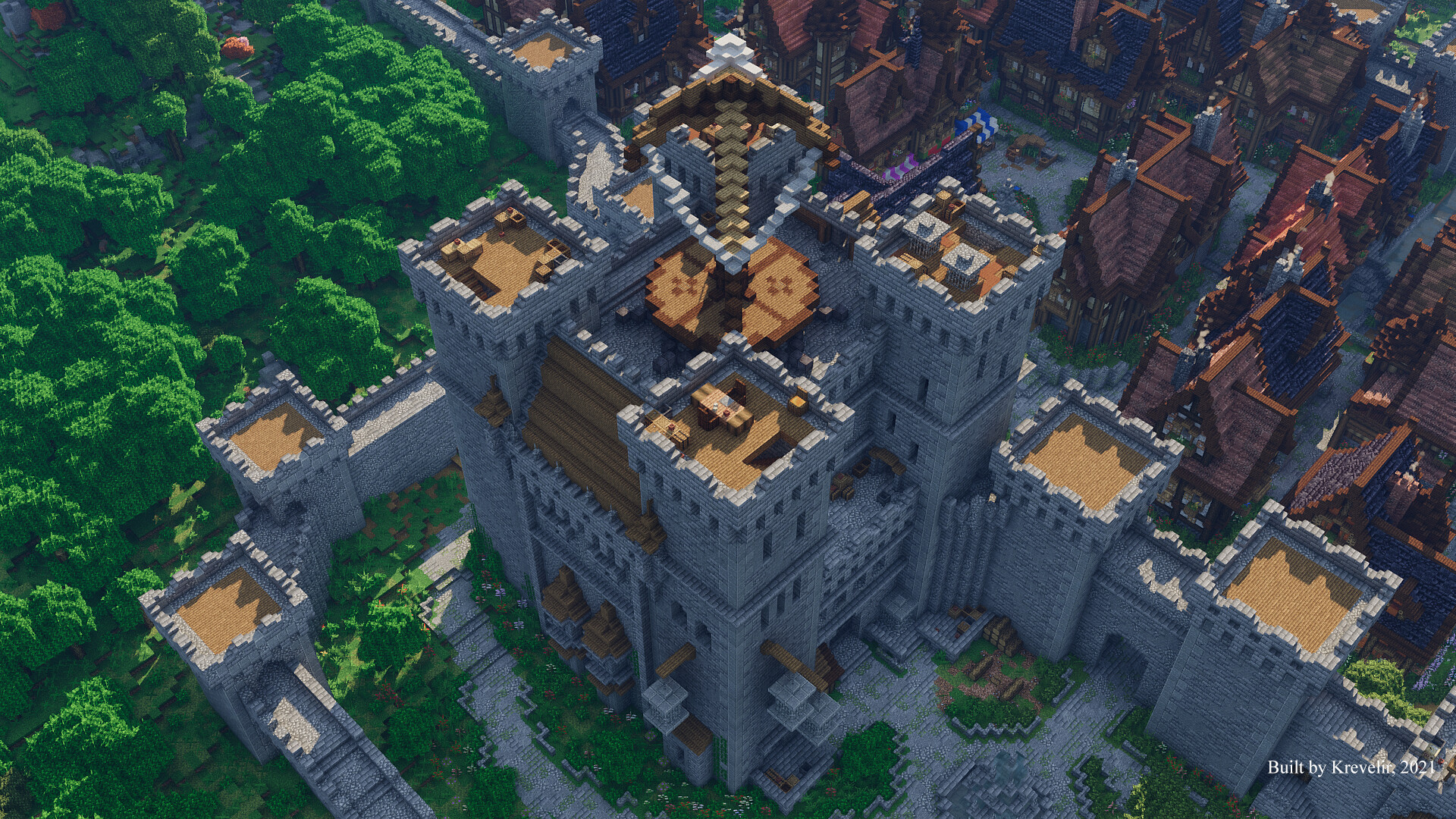 Andreth | A Medieval Town Minecraft Map