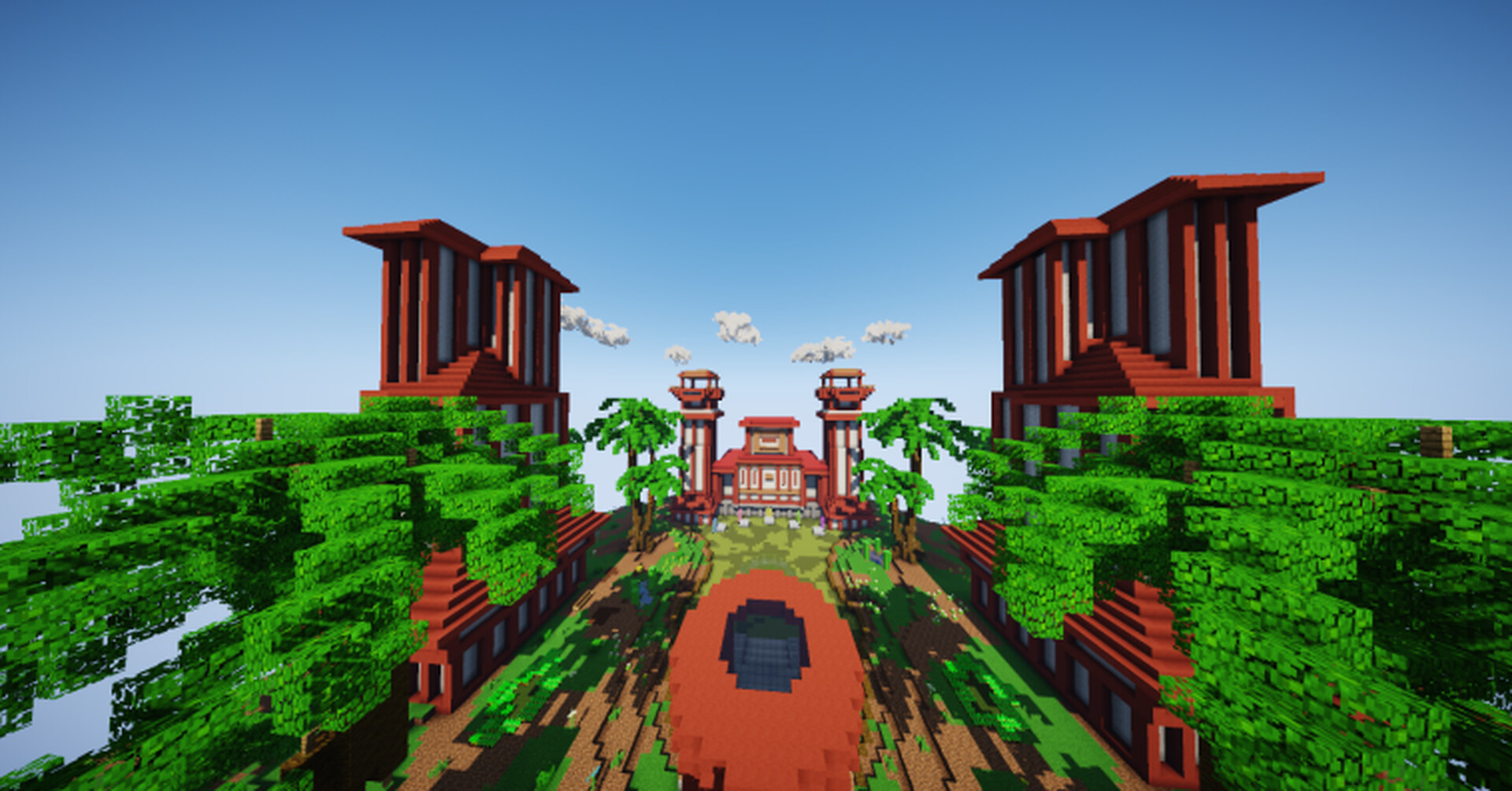 lobby/hub 200x200 Minecraft Map