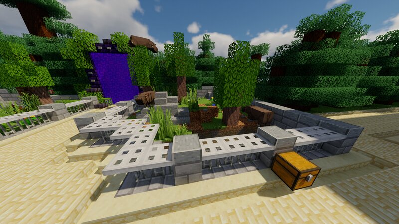 Small Untamed Wildlands Zoo Minecraft Map