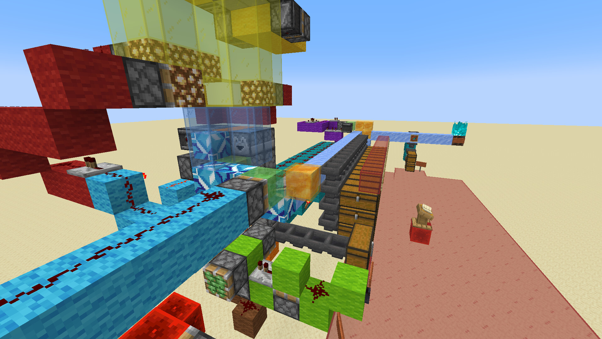 Nether Item Sorter Minecraft Map