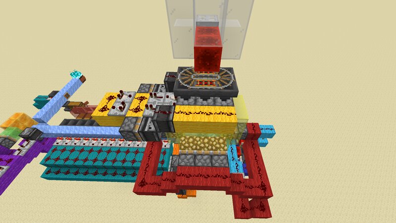Nether Item Sorter Minecraft Map