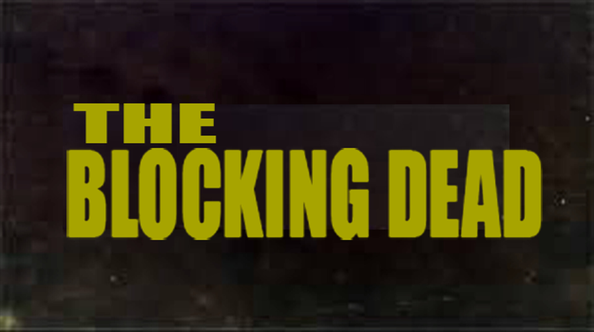 The Blocking Dead Minecraft Map