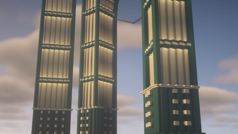 Unfinished builds Minecraft Map