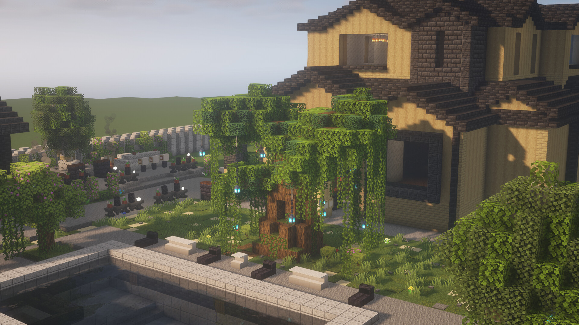 Unfinished builds Minecraft Map