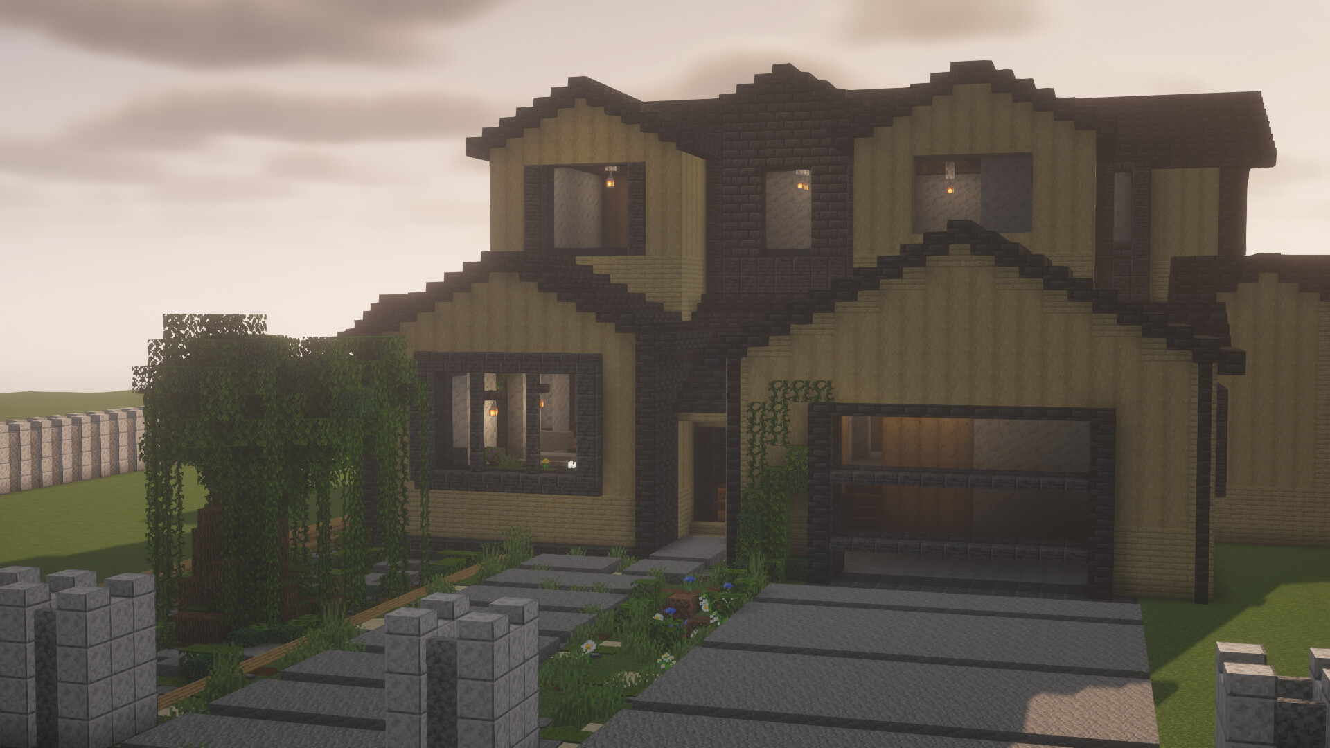 Unfinished builds Minecraft Map