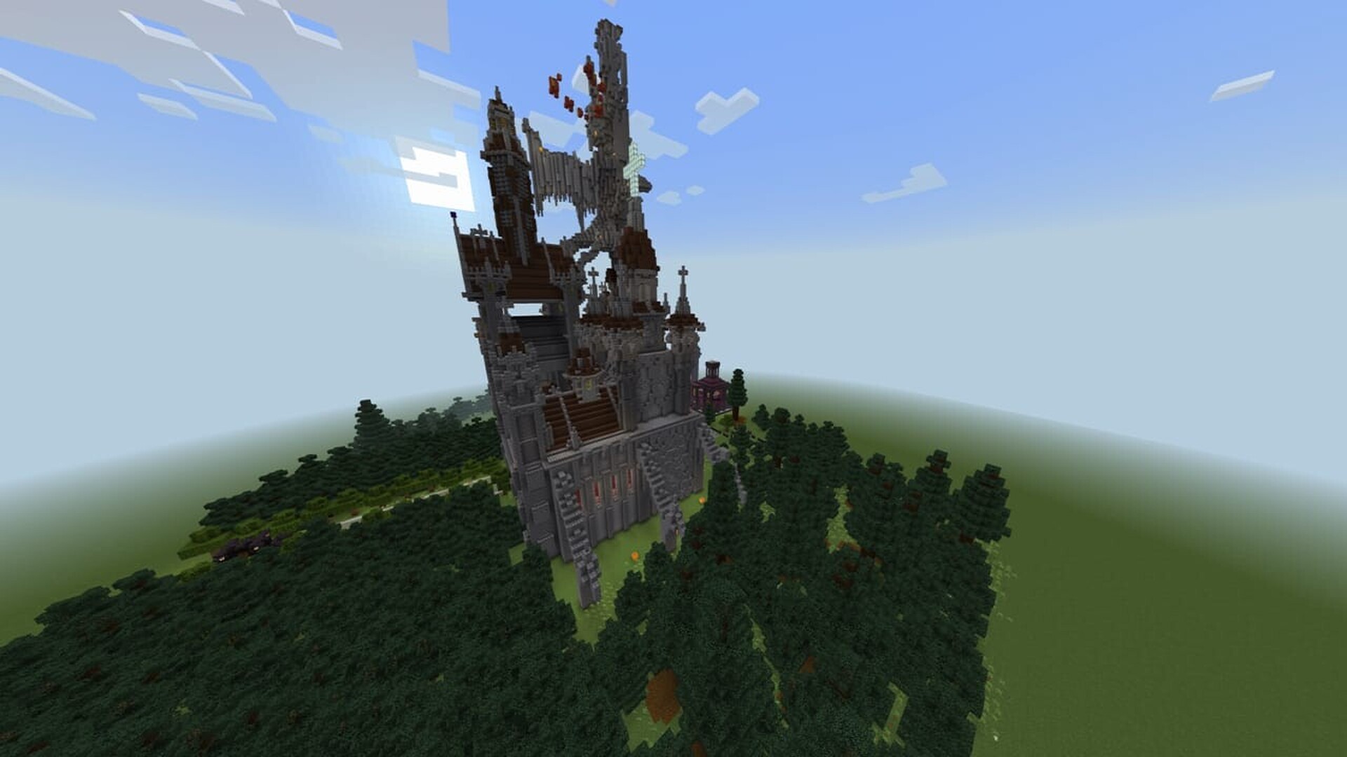 Nashville Gothic Town Minecraft Map