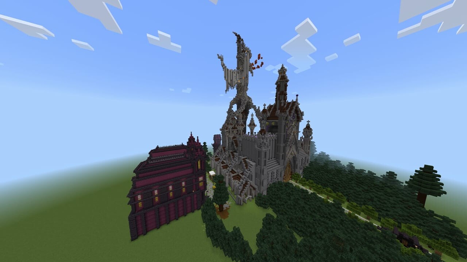 Nashville Gothic Town Minecraft Map