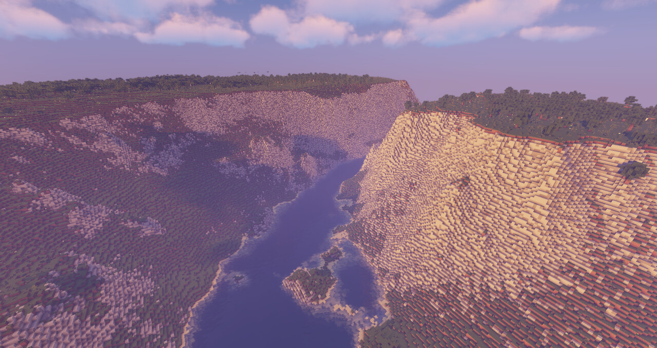 Massive ~15k by ~21.5k Continental Map "Sekai" Minecraft Map