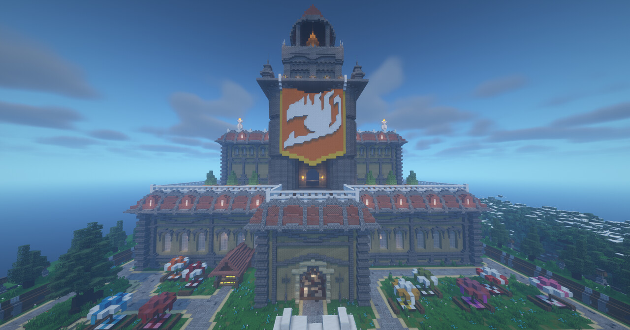 Fairy Tail Guild Minecraft Map
