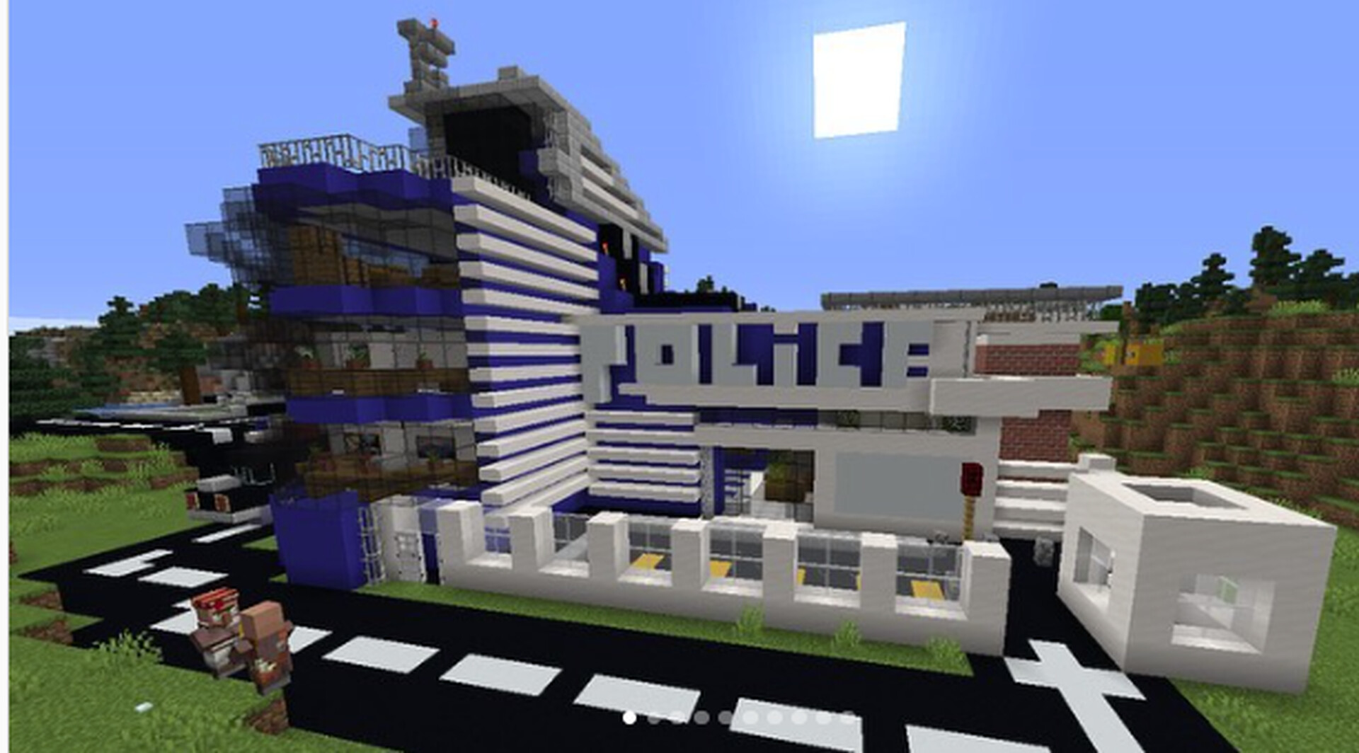 Police Station And Prios Minecraft Map