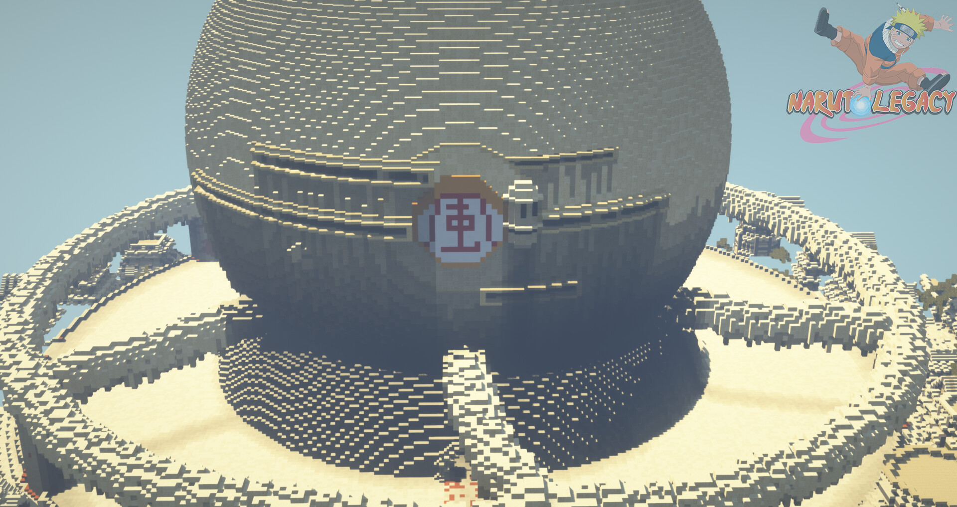 ♦ Naruto Recreation ♦ [ Sunagakure - Complete Build ] Minecraft Map