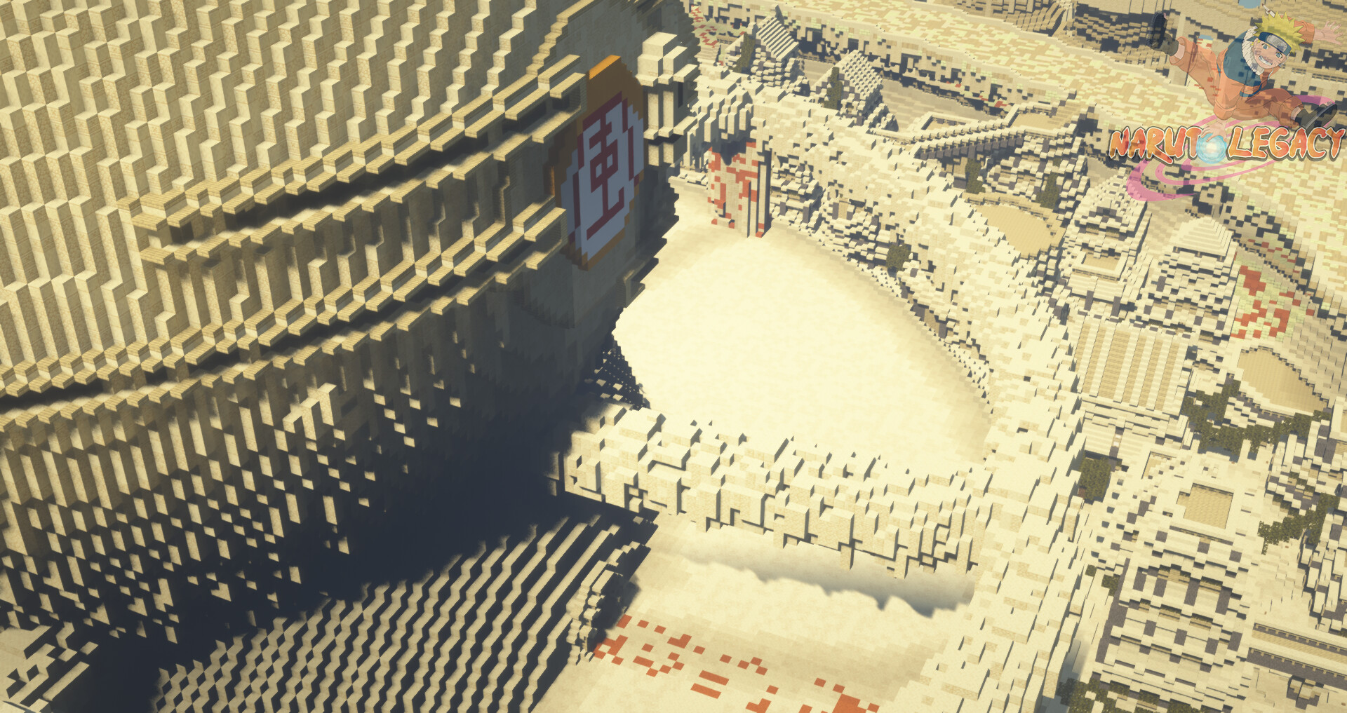 ♦ Naruto Recreation ♦ [ Sunagakure - Complete Build ] Minecraft Map