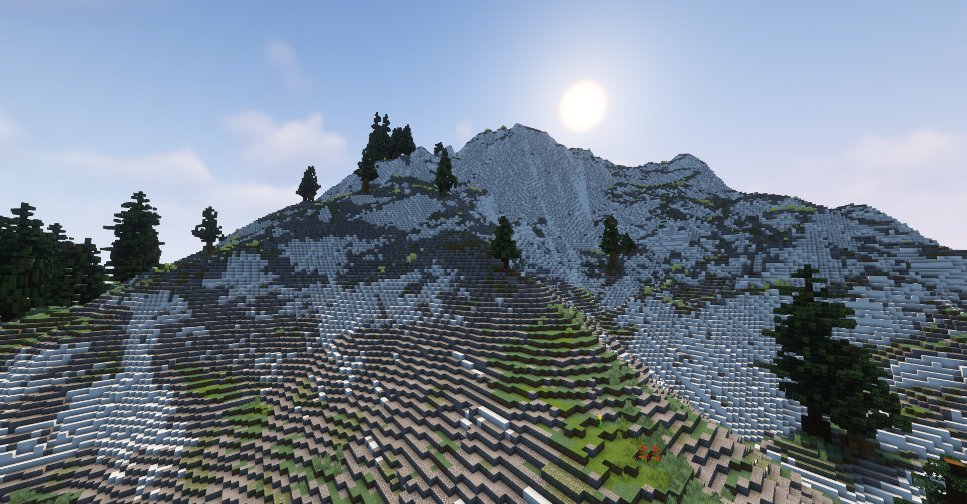Snowy Mountains Minecraft Map Minecraft Map