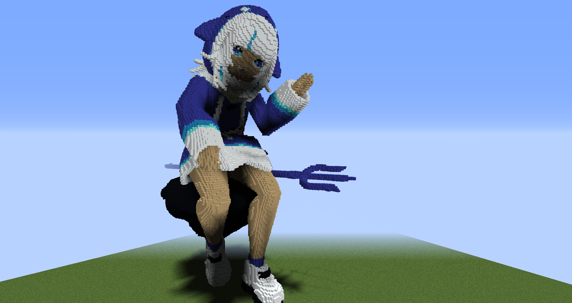 Gawr Gura (Sit & Waves) Minecraft Map