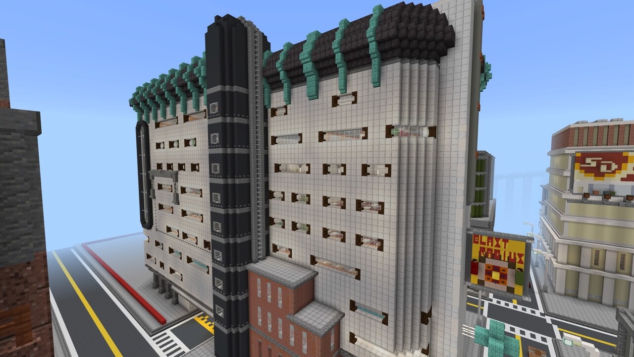 Fallout Walden City Medical Centre Minecraft Map