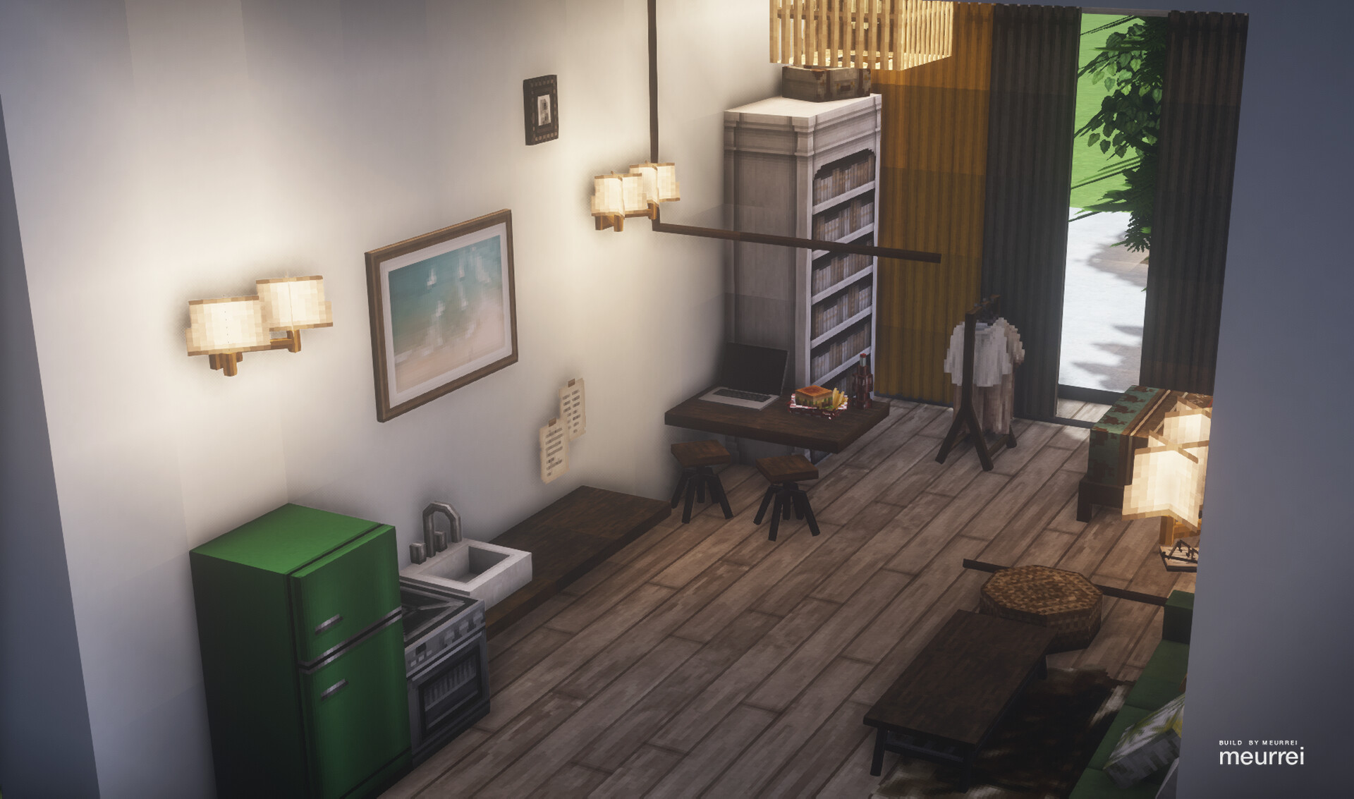 [Cocricot] Small Cozy College Dorm #1 Minecraft Map