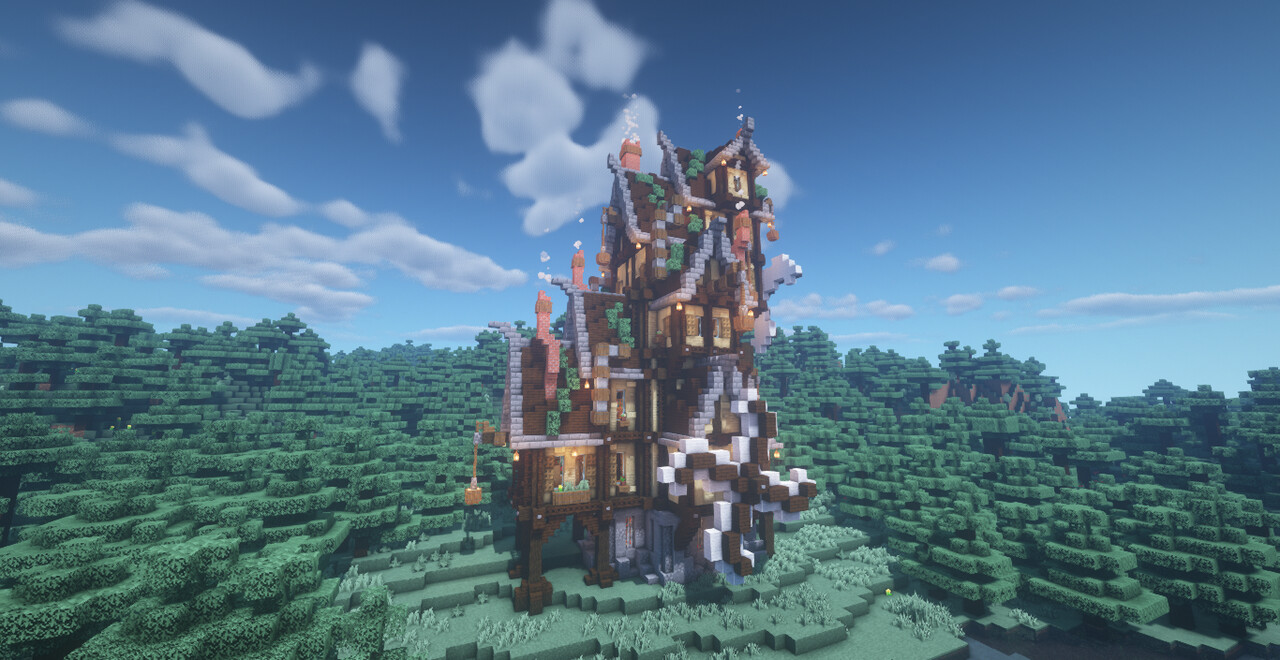 Steam Punk Mansion | Mansão Steam Punk Minecraft Map