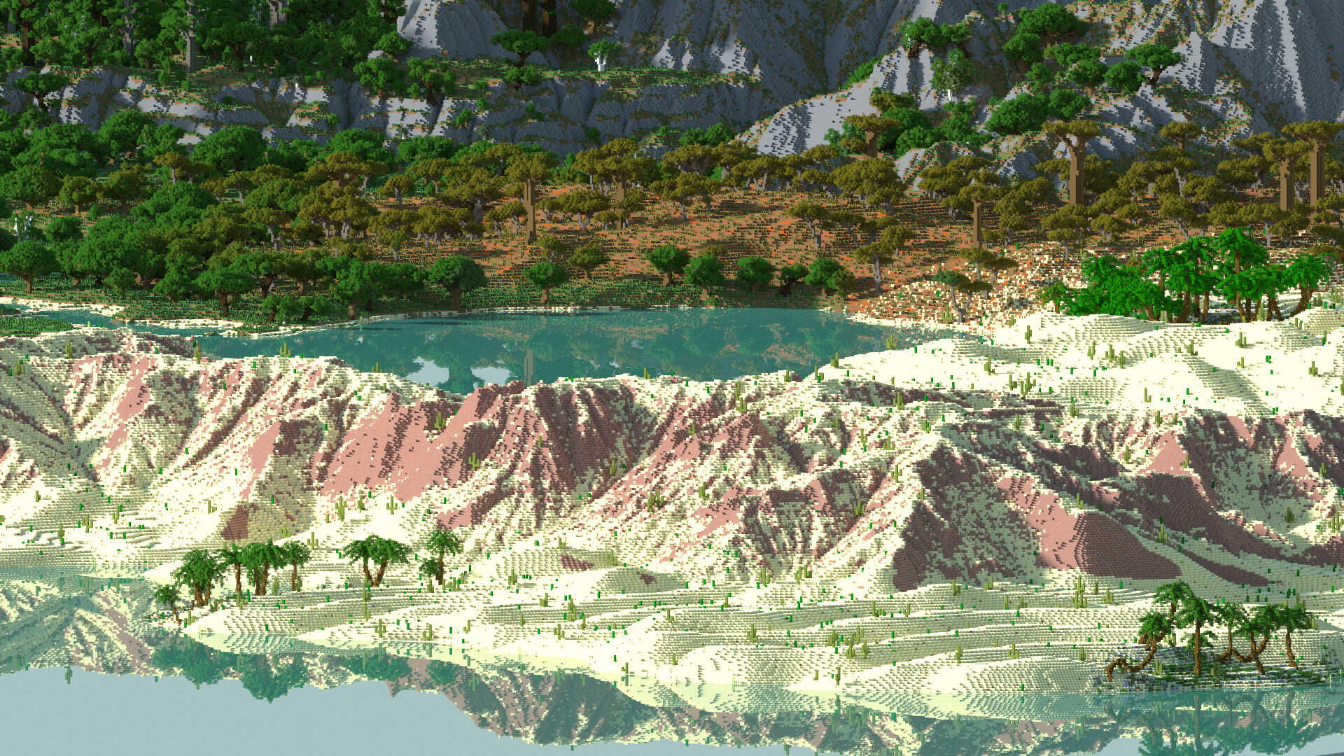 Chizzeta - 5000x5000 | Landscape Map 1.16 Minecraft Map
