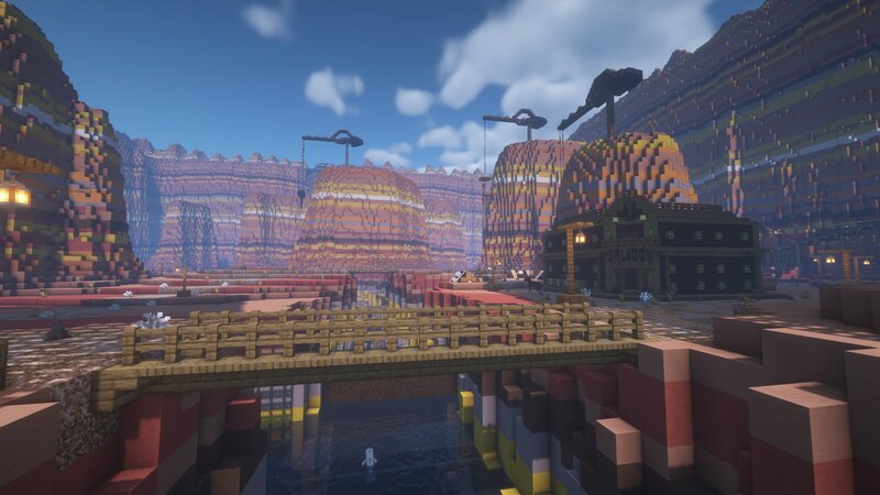 Golden Gorge Minecraft Map