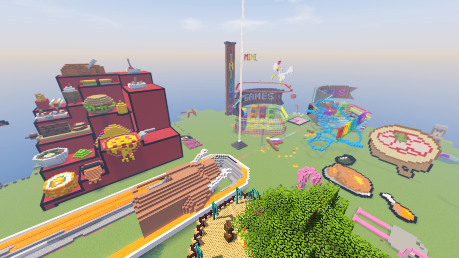 Cute Creative Community World | Vanilla Edge Minecraft Map