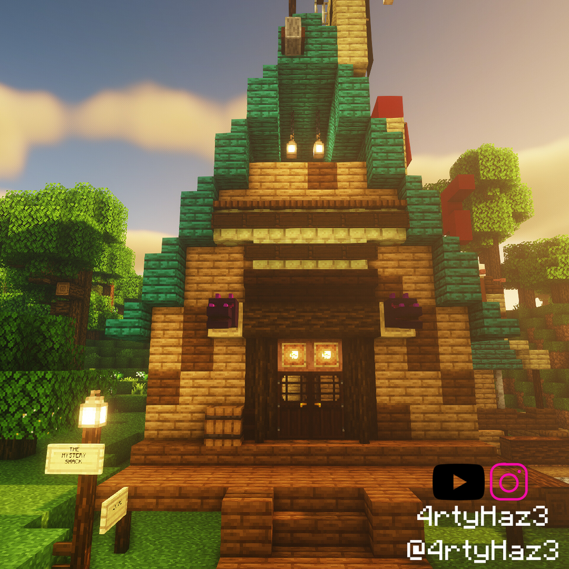 The Mystery Shack Minecraft Map